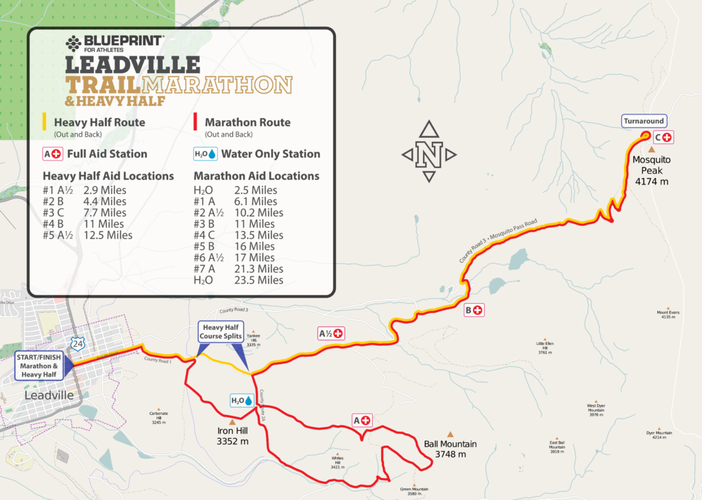 Course Change Announcement: 2017 Blueprint for Athletes Leadville Trail ...