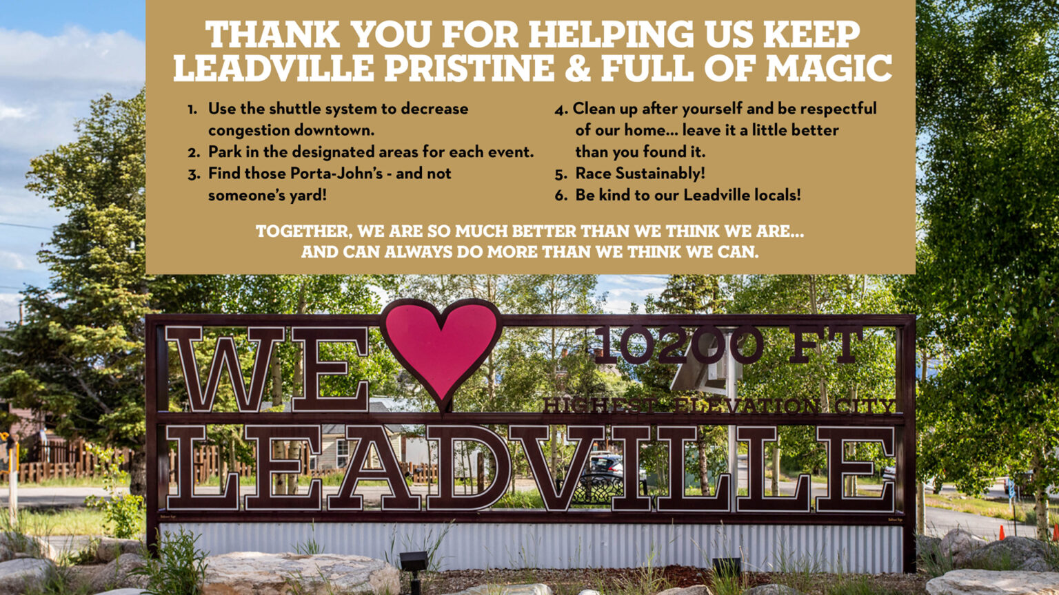 Leadville Trail Marathon & Heavy Half Marathon - Leadville Race Series
